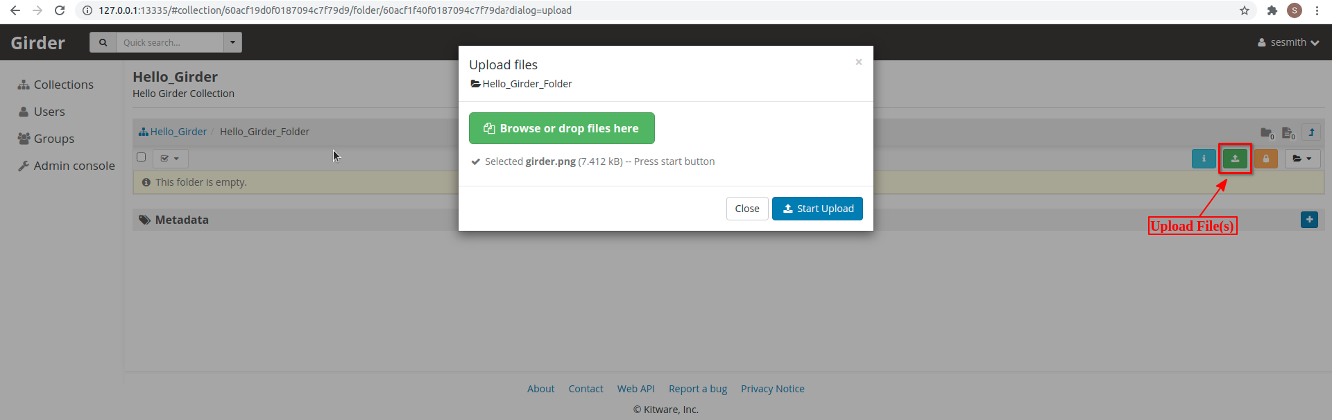 Girder — ilauncher-documentation 0.2 documentation